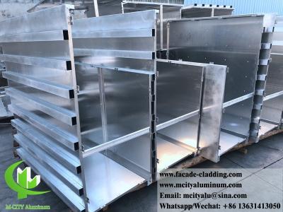 China 3mm Powder Coated Aluminum Facade Panel with Custom RAL Colors for Building Cladding for sale