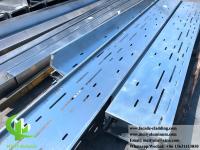 China Powder Coated Perforated Aluminum Facade with Customizable RAL Colors and CNC Laser Cutting for sale