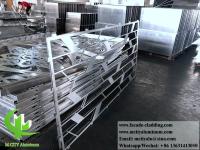 China Powder Coated Perforated Aluminum Facade Panel with Customizable RAL Colors and 1.5-10mm Thickness for sale