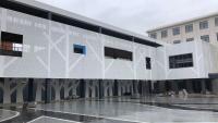 China Powder Coated 3mm Perforated Aluminum Facade Panel with Custom RAL Colors for Building Cladding for sale