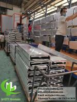 China Powder Coated Perforated Aluminum Facade Panel with Customizable Patterns in 1000x2000mm Size for sale