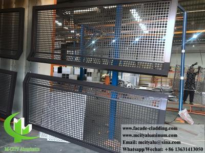 China Anti-rust Powder Coated Aluminum Facade Panel with Customizable Patterns for Building Windows for sale