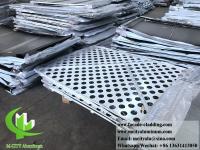 China Anti-rust Powder Coated Aluminum Cladding Panel with Customizable Patterns for Perforated Metal Facade for sale