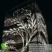 China Powder Coated Perforated Aluminum Facade with Customizable Patterns in 1000x2000mm for Building Cladding for sale