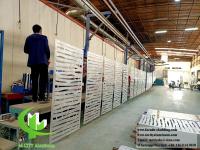China Laser Cut Powder Coated Perforated Aluminum Wall Cladding for Garden Metal Screen for sale