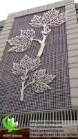 China Powder Coated Perforated Aluminum Facade with Custom RAL Colors and 1000x2000mm Size for Wall Cladding for sale