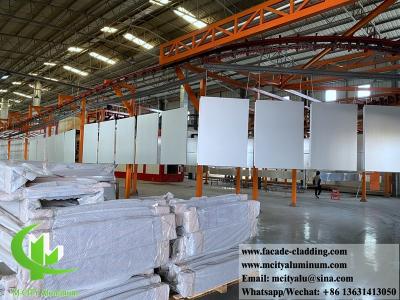 China PVDF Paint Perforated Aluminum Facade Panel with Customizable Patterns and 2mm Thickness for Wall Cladding for sale
