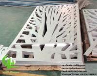 China Powder Coated Laser Cut Aluminum Panel with Custom RAL Colors for Facade Cladding in 1000x2000mm Standard Size for sale