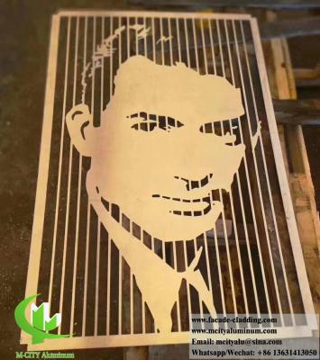 China Customizable RAL Colors Laser Cut Aluminum Panel with 1.5-10mm Thickness and Powder Coated Surface for Facade Decoration for sale
