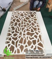 China Powder Coated Perforated Aluminum Panel with Custom RAL Colors and CNC Laser Cut Design for Facade Cladding for sale
