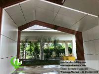 China Powder Coated PVDF Paint Aluminum Solid Wall Cladding with Customizable RAL Colors for Facade and Roof for sale
