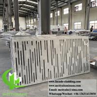 China Customizable RAL Colors 2mm Aluminum Thickness Powder Coated Laser Cut Aluminum Sheet for Facade Decoration for sale
