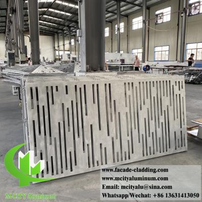 China Customizable RAL Colors 2mm Aluminum Thickness Powder Coated Laser Cut Aluminum Sheet for Facade Decoration for sale