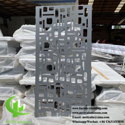 China Customizable RAL Colors Laser Cut Aluminum Panel with 3mm Thickness and Powder Coated Surface for Facade Cladding for sale