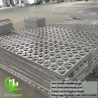 China Customized Perforation Design PVDF Coated 3mm Thickness Aluminum Facade Cladding Metal Cladding System for sale