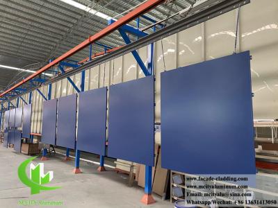 China 3mm Solid Aluminum Wall Panel with PVDF Finish for Customizable Facade Cladding and Decoration for sale