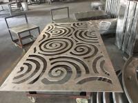 China Powder Coated Laser Cut Aluminum Panel with 3mm Thickness and Custom RAL Colors for Facade Cladding for sale