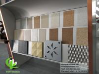 China Powder Coated Perforated Aluminum Facade Panel with Customizable Patterns for Building Decoration for sale
