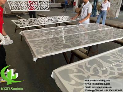 China Powder Coated Aluminum Decorative Screen with Customizable Patterns and 1000x2000mm Size for Metal Facade Cladding for sale