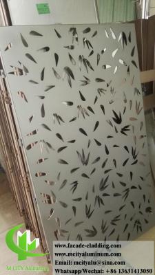 China Powder Coated Decorative Metal Screen Aluminum Sheet with Customizable RAL Colors and 3mm Thickness for sale