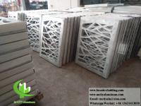 China Powder Coated Decorative Aluminum Screen with 3mm Thickness and Customizable Laser Cut Designs for sale