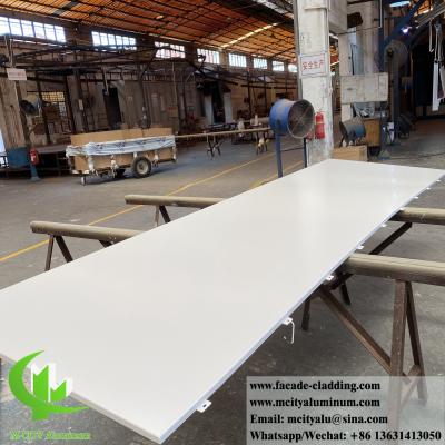 China Powder Coated Aluminum Facade Cladding Panel with Customizable RAL Colors and 3mm Thickness for sale