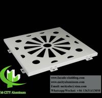 China Powder Coated Aluminum Screen Panel with Customizable RAL Colors and 3mm Thickness for Facade Cladding for sale