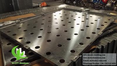 China Customized Design Pattern Powder Coated 3mm Thickness Perforated Aluminum Panel for Facade Cladding for sale