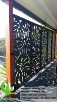 China Customizable Size Laser Cut Design Powder Coated Aluminum Privacy Screen and Decorative Panel for sale