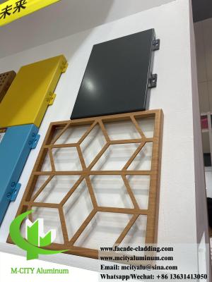 China Customizable Patterns Laser Cut Aluminum Panel with Powder Coated Surface for 3mm Thickness Facade Cladding for sale