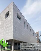 China Powder Coated Perforated Aluminum Cladding Panel with Customizable Sizes for Exterior Facades for sale