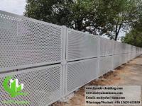 China Powder Coated Perforated Aluminum Sheet with Customizable Patterns and 3mm Thickness for Facade Cladding for sale