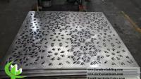 China 3mm Thickness Powder Coated Laser Cut Aluminum Panel with Customizable Designs for Facade Cladding for sale