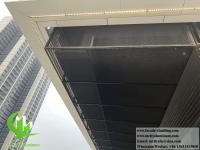 China Powder Coated Perforated Aluminum Facade Panel with Customizable Size and CNC Laser Cutting for Exterior Decoration for sale