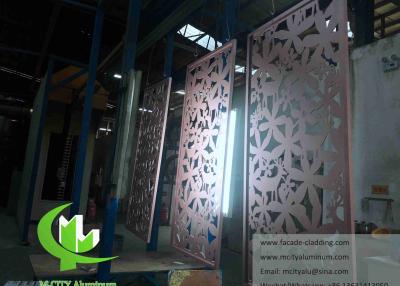 China Customizable RAL Colors Laser Cut Aluminum Panel with Powder Coated Surface for Facade Decoration in 1200x2400mm Standard Size for sale