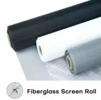 China PP Screen Door Mesh Roll Corrosion Resistant Window Fly Screen Replacement Fireproof for sale