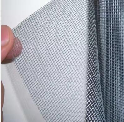 China White / Black Window Screen Netting Customized Fiberglass Mosquito Net For Windows for sale