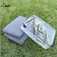 China HDPE Carpet Net UV Resistant Camping Ground Mat 240GSM For Sand Lawn for sale