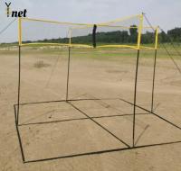 China Volley ball net Plasti Trellis Netting Mesh Barrier Playground Safety Nets Soccer Indoor Green Golf for sale