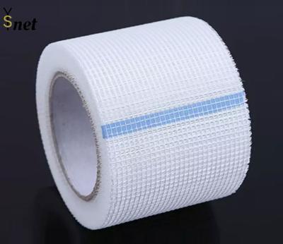 China High Quality Building Materials Single Side Self-Adhesive Glass Fiber Tape Fiberglass Mesh Adhesive Tape for sale