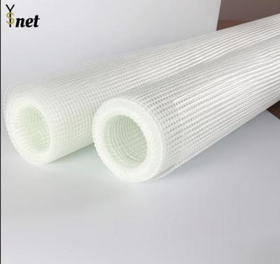 China Water Resistant Self Adhesive Fiberglass Mesh 5*5mm 3*3mm Fiberglass Mesh For Plastering for sale