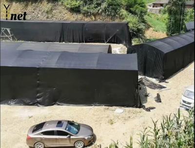 China 8*50m 10*50m Sun Shade Net Anti UV Black Knitted Shade Cloth ODM for sale