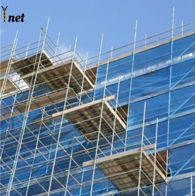 China 2mx50m 3mx50m Fire Retardant Netting Customized Scaffold Debris Netting Green for sale