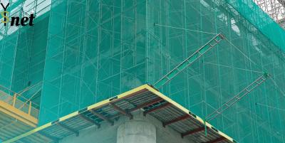 China Anti UV Construction Safety Net Customized Flame Retardant Debris Netting for sale