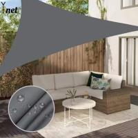China Customized  Waterproof Sun Shade Sail Grey Outdoor Sun Shades For Patio for sale