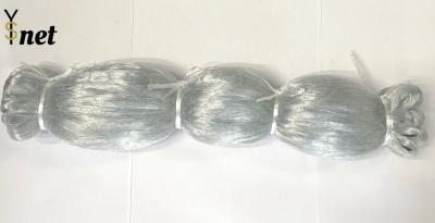 China High Quality Grey Net Nylon Mono Double Knot Fishing Net for sale