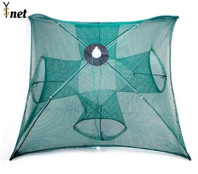 China Folded Automatic Fishing Trap Portable Automatic Cast Net Customized for sale