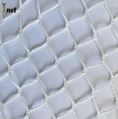 China Sports Volleyball/basketball/badminton/football Stadium Safety Nets Nylon Field Net  knotless netting for sale