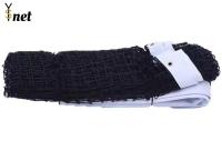 China 12.8*1.07m Portable Practice Net PE Tennis Training Nets Black for sale