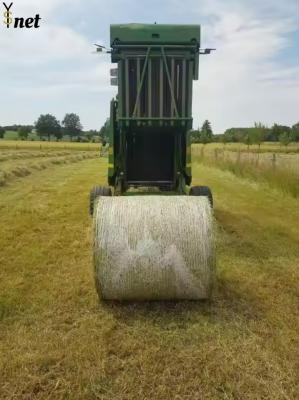 China 1.23mx2000m Round Bale Net Wrap 8gsm - 10gsm Round Hay Bale Wrap For Farmers for sale